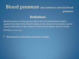 Blood Pressure Measurement (2011) | PDF