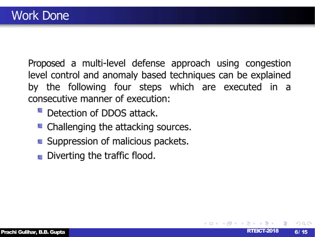Anomaly based PoW Defense | PPT