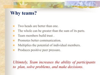 Team Work | PPT