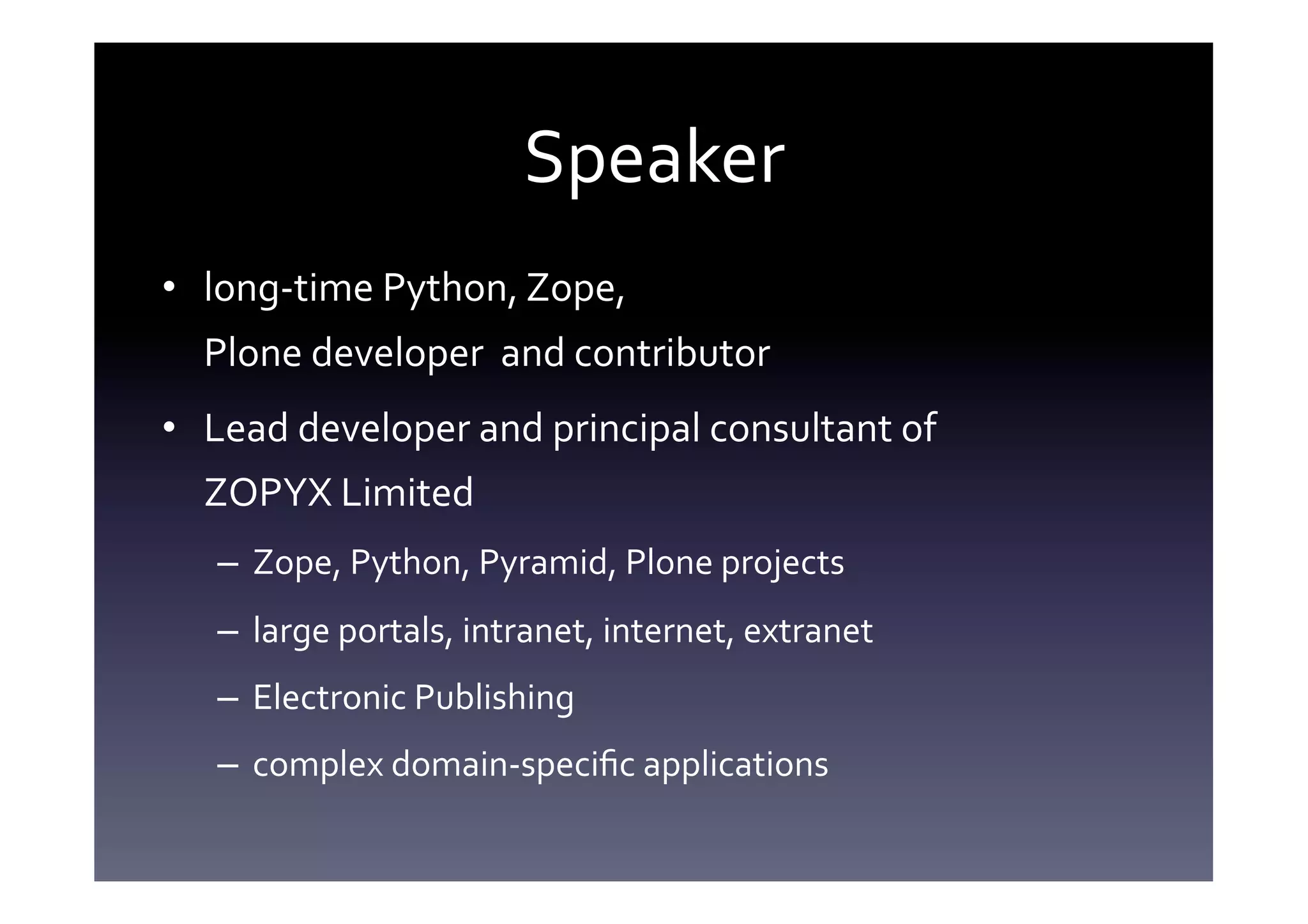 Pragmatic plone projects | PDF