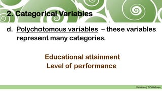 Prac research 2 - Variables_tvv | PDF