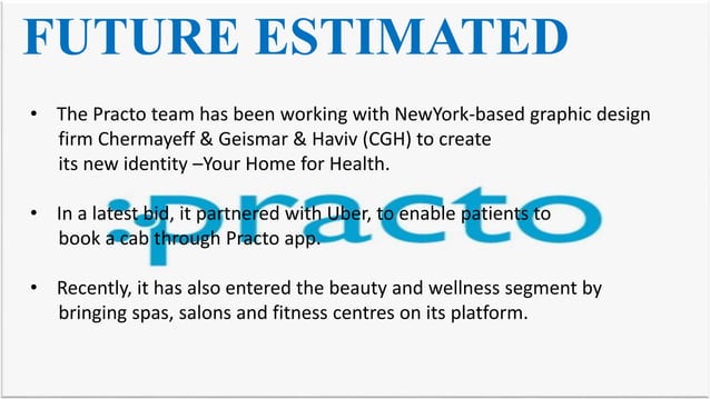 Practo- Medical Application | PPT