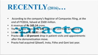 Practo- Medical Application | PPT | Free Download