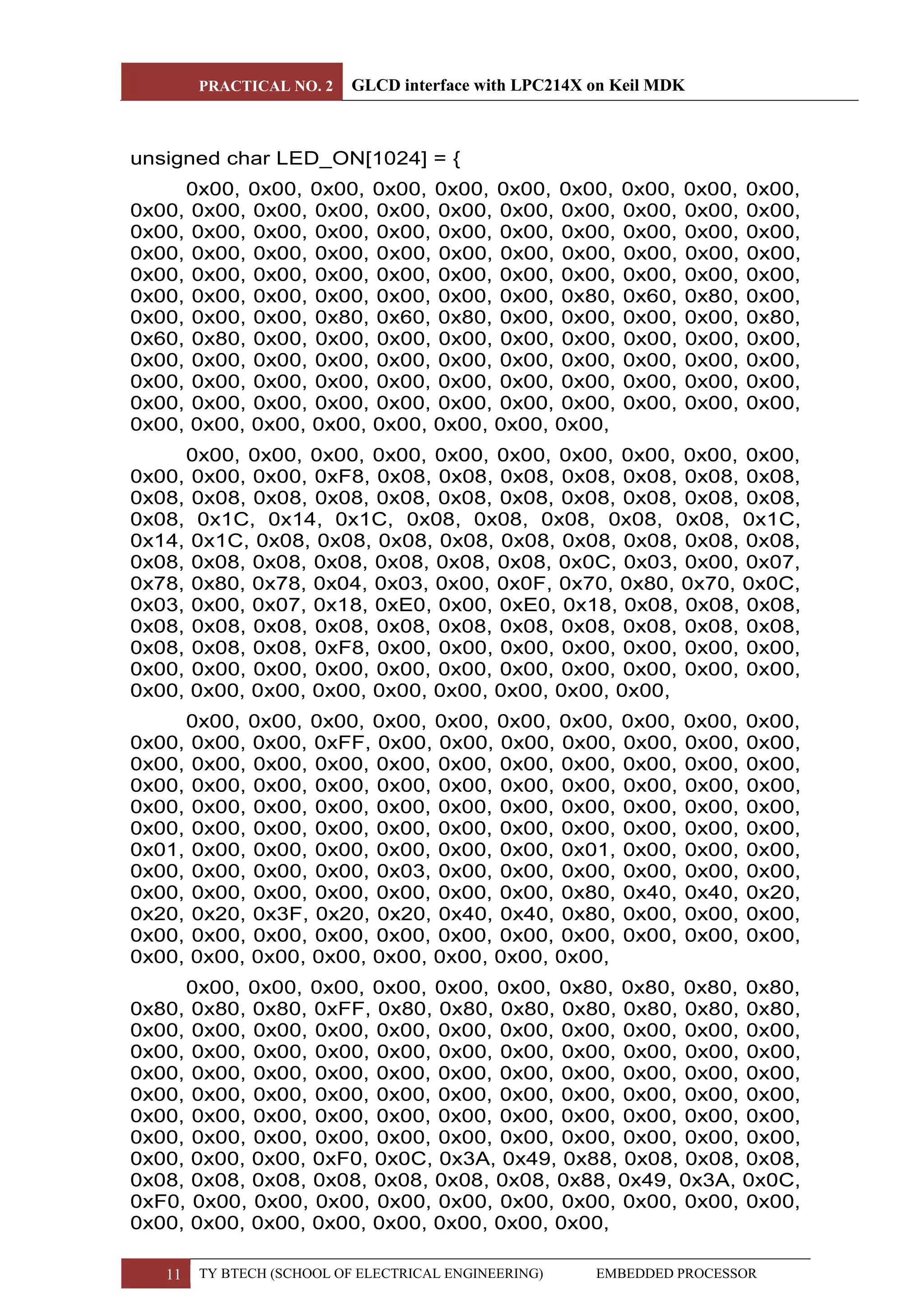 Displaying Animated Images on GLCD display with LPC2148 Microcontroller ...