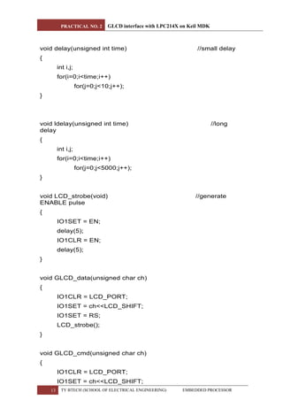 Displaying Animated Images on GLCD display with LPC2148 Microcontroller | PDF | Computing ...