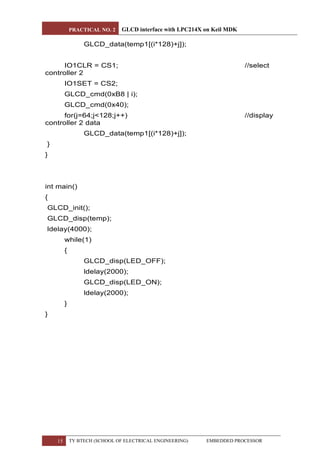 Displaying Animated Images on GLCD display with LPC2148 Microcontroller | PDF | Computing ...