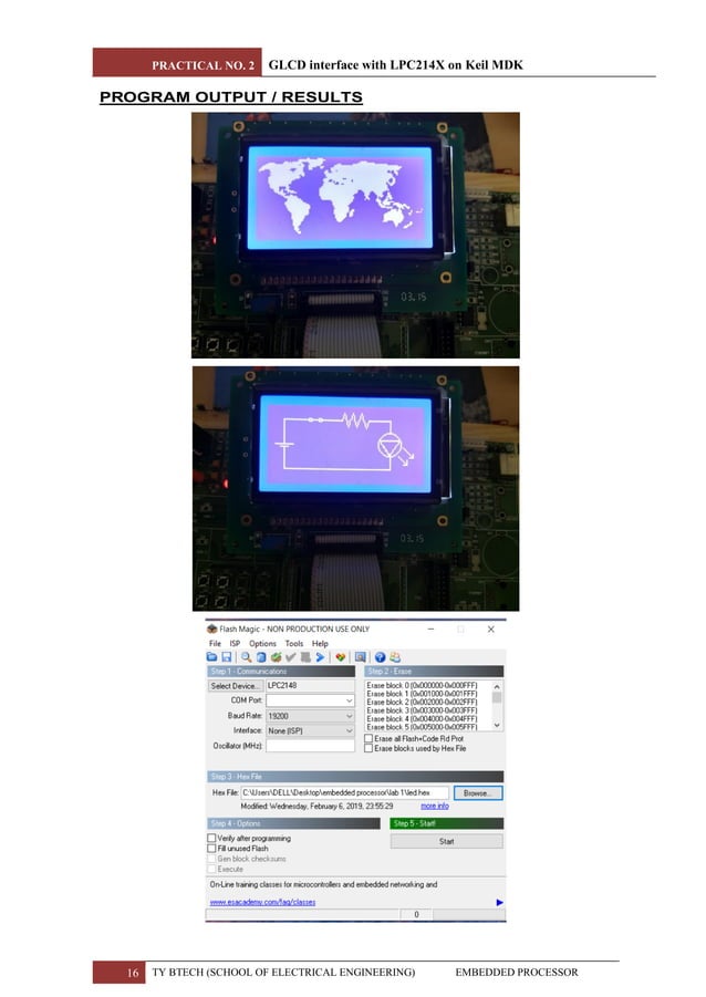 Displaying Animated Images On Glcd Display With Lpc2148 Microcontroller Pdf Computing