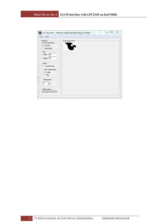 Displaying Animated Images on GLCD display with LPC2148 Microcontroller | PDF | Computing ...