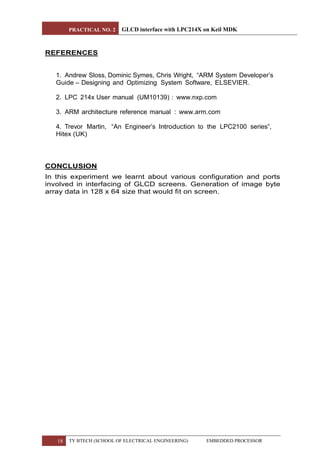 Displaying Animated Images on GLCD display with LPC2148 Microcontroller | PDF | Computing ...
