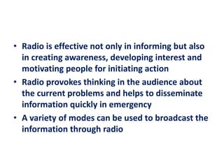 Pract 3 Script writing for radio | PPTX