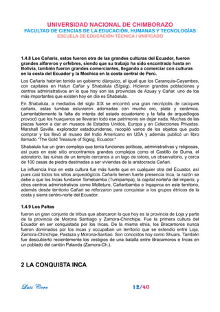 Mi Lindo Ecuador | ODT