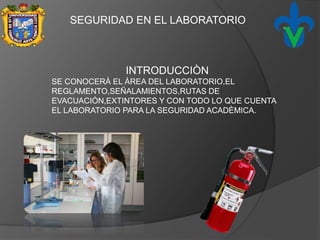 Practica 0. Seguridad en el Laboratorio. | PPT
