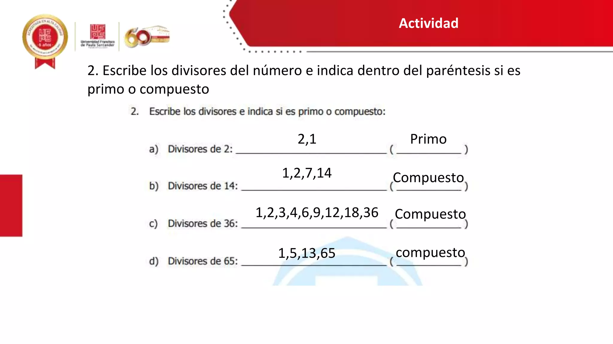 Practica #1 - Números primos y compuestos.pptx