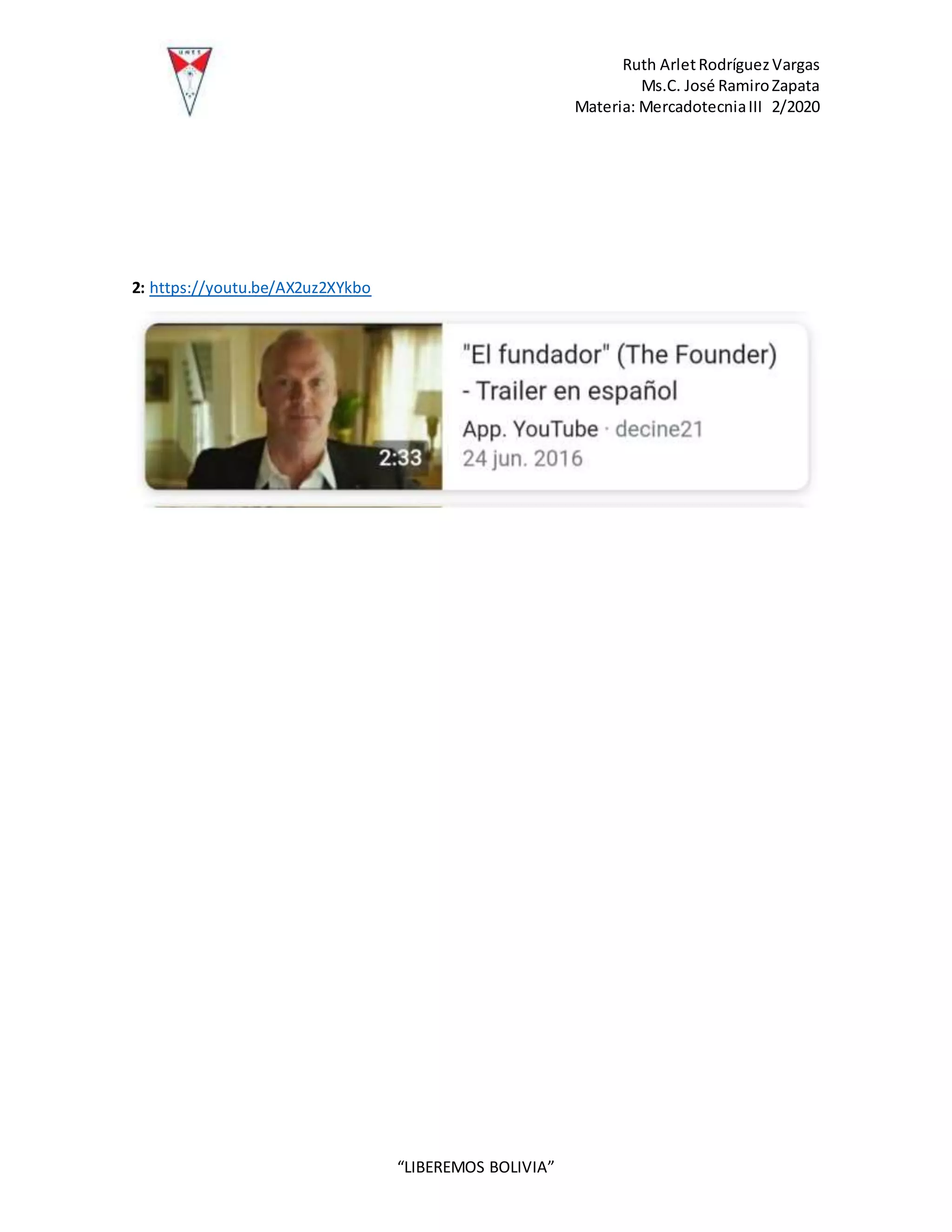 THE FOUNDER (HAMBRE DE PODER) | DOCX