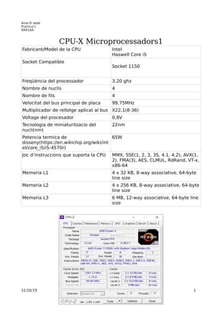 Microprocessadors | PDF