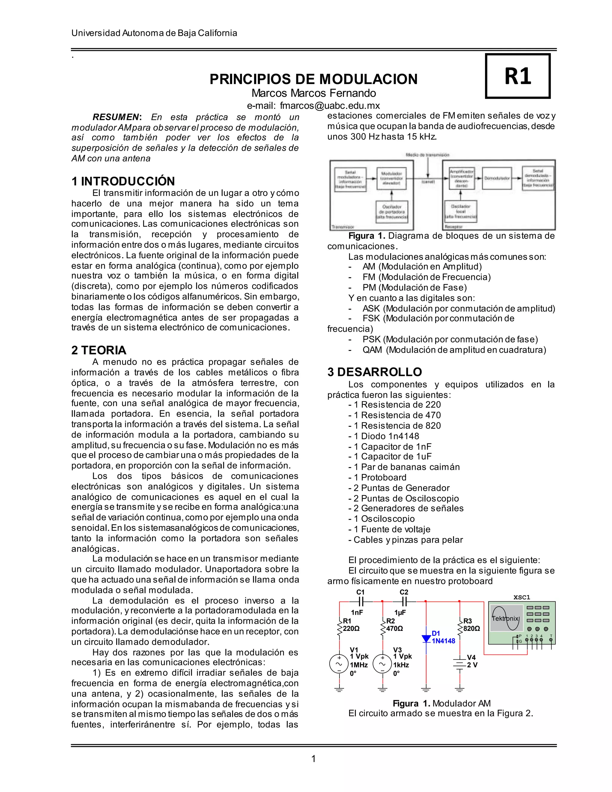 Practica Moduladores | DOCX