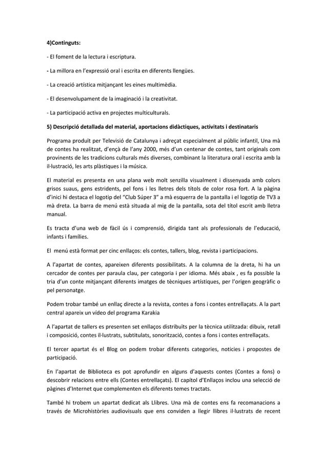 Guia didàctica, pràctica 3 | DOCX