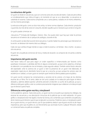 Tipos de guión y tipos de planos de cámara | PDF