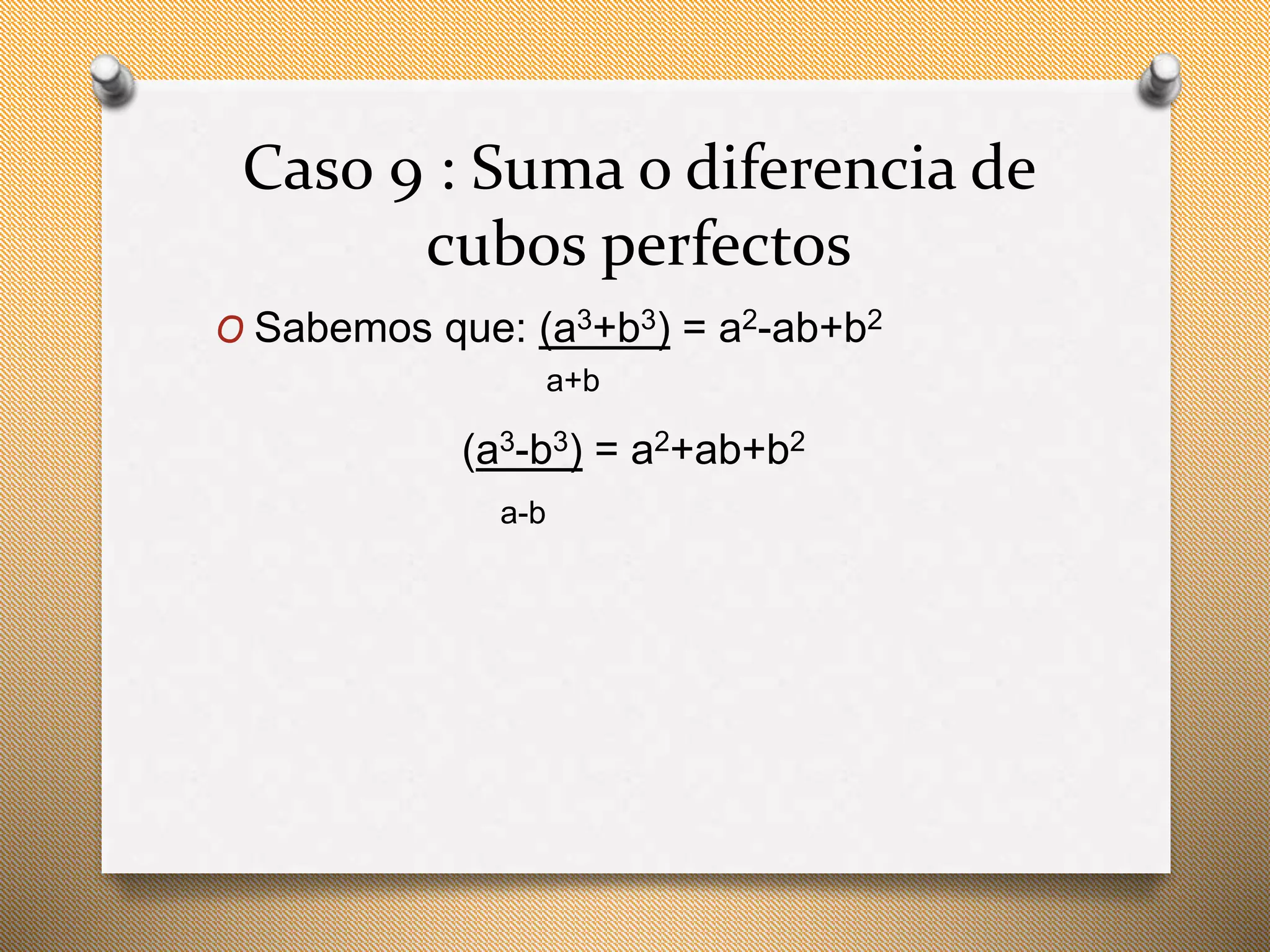 Practica 6 casos de factorización | PPTX