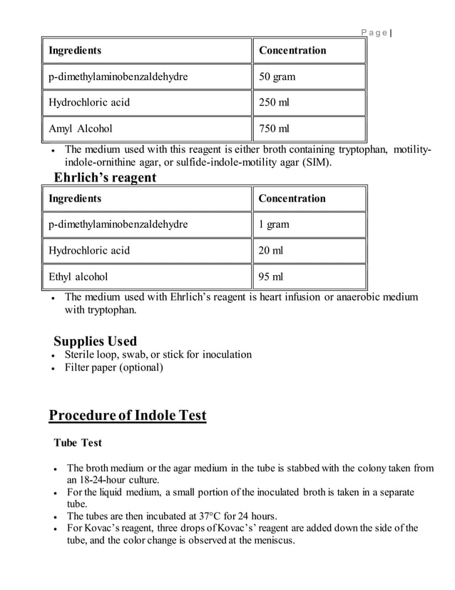 Carbohydrate Fermentation, Tripe Sugar Iron Agar Test, IMViC Test Part ...