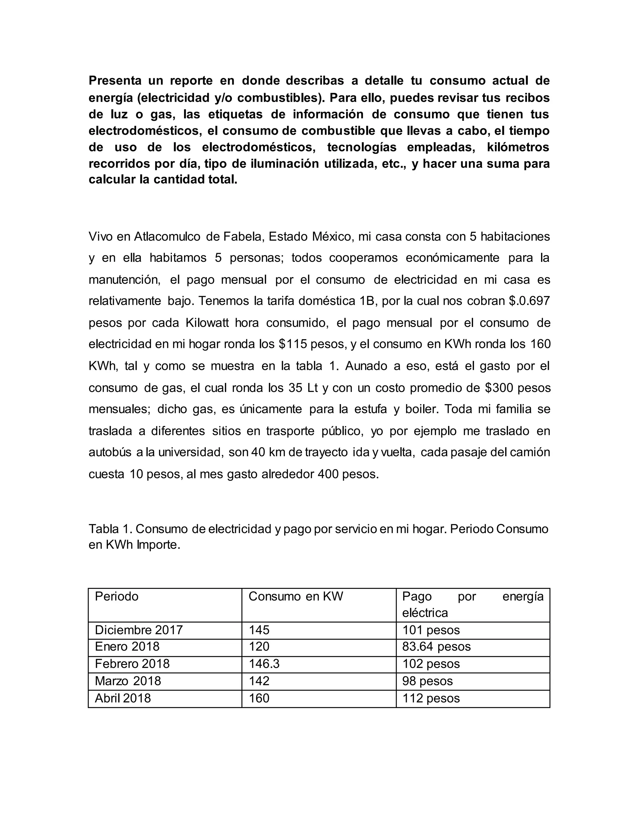 Practica ahorro de energia | PDF