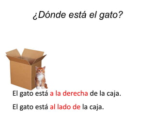 Práctica con las preposiciones | PPTX