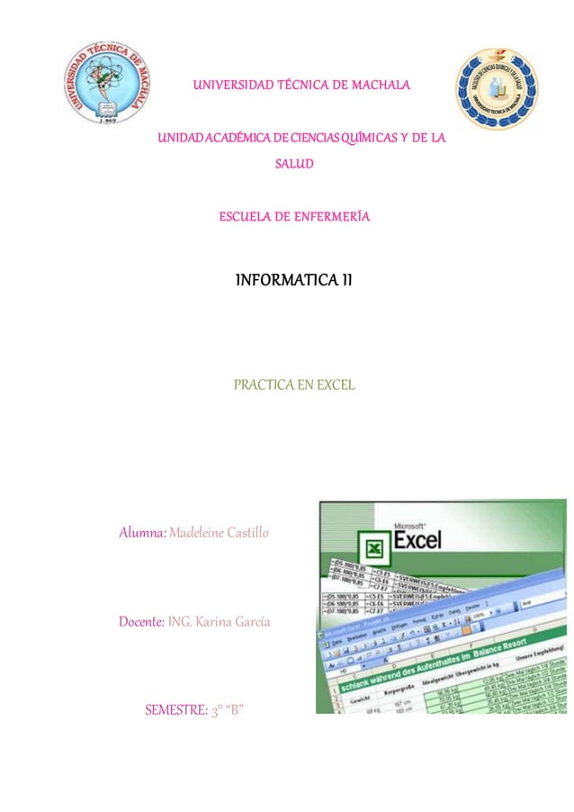 PRACTICAS EN EXCEL | DOCX