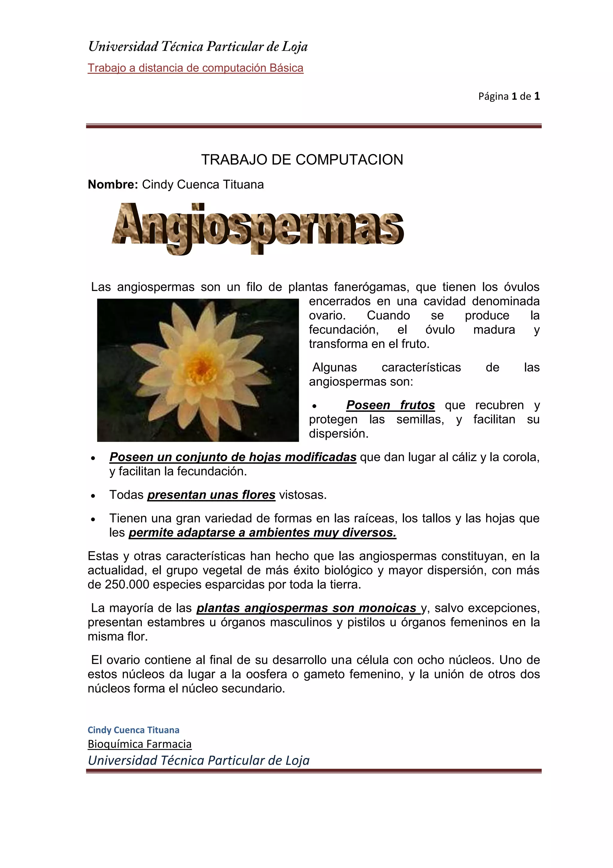 Practica de word | DOCX