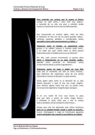 Práctica de Word - Kevin Herrera | DOC