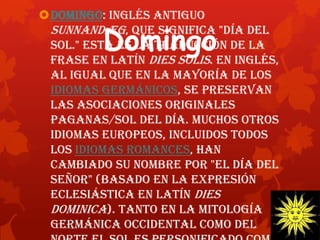 Practica dias de la semana | PPTX