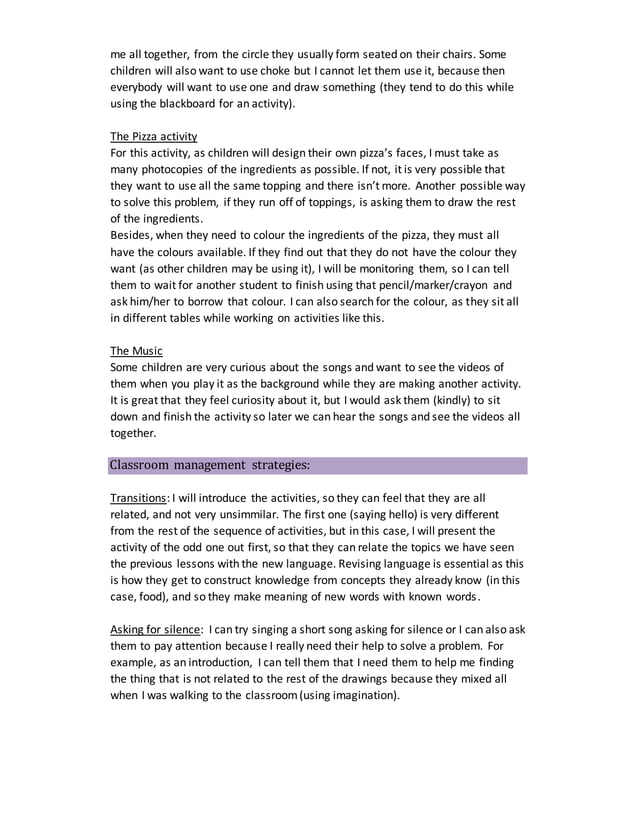 Practica docente I- lesson plan 1 corrected- Medina Keila Belen | DOCX