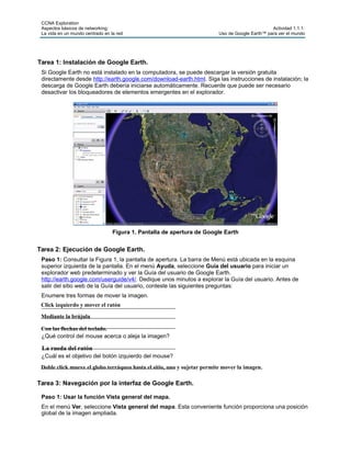 Practica google earth | PDF