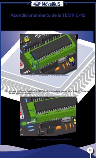TEMPIC-45 Práctica II. Control de un LED a través de un botón | PDF