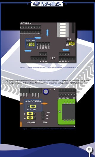 TEMPIC-45 Práctica II. Control de un LED a través de un botón | PDF