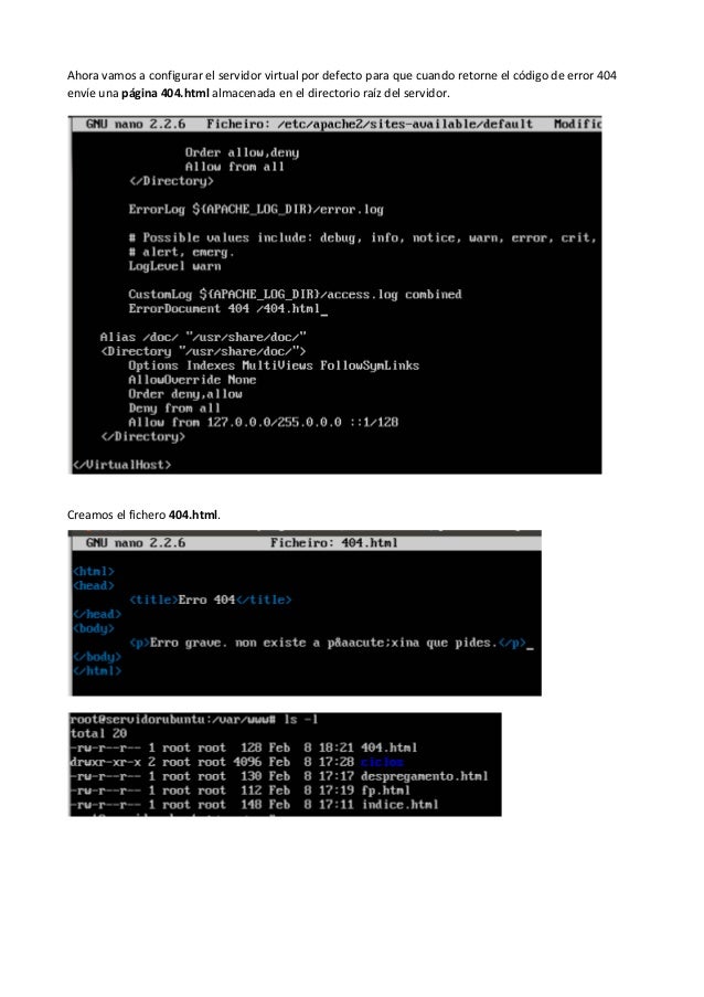 Apache Instalación Y Configuración En Ubuntu Server Y Windows Server