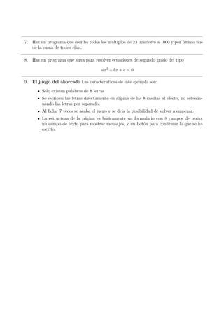 Practica javascript | PDF