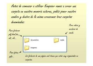 Practica con el editor Kompozer | PDF