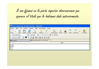Practica con el editor Kompozer | PDF