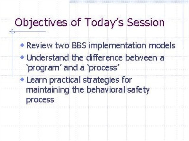 Practical & Proven Strategies for Maintaining the Behavioral Safety ...