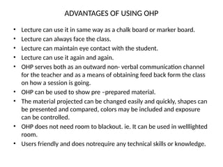 Practical-1.pptx uses and principles of overhead projector in extension ...