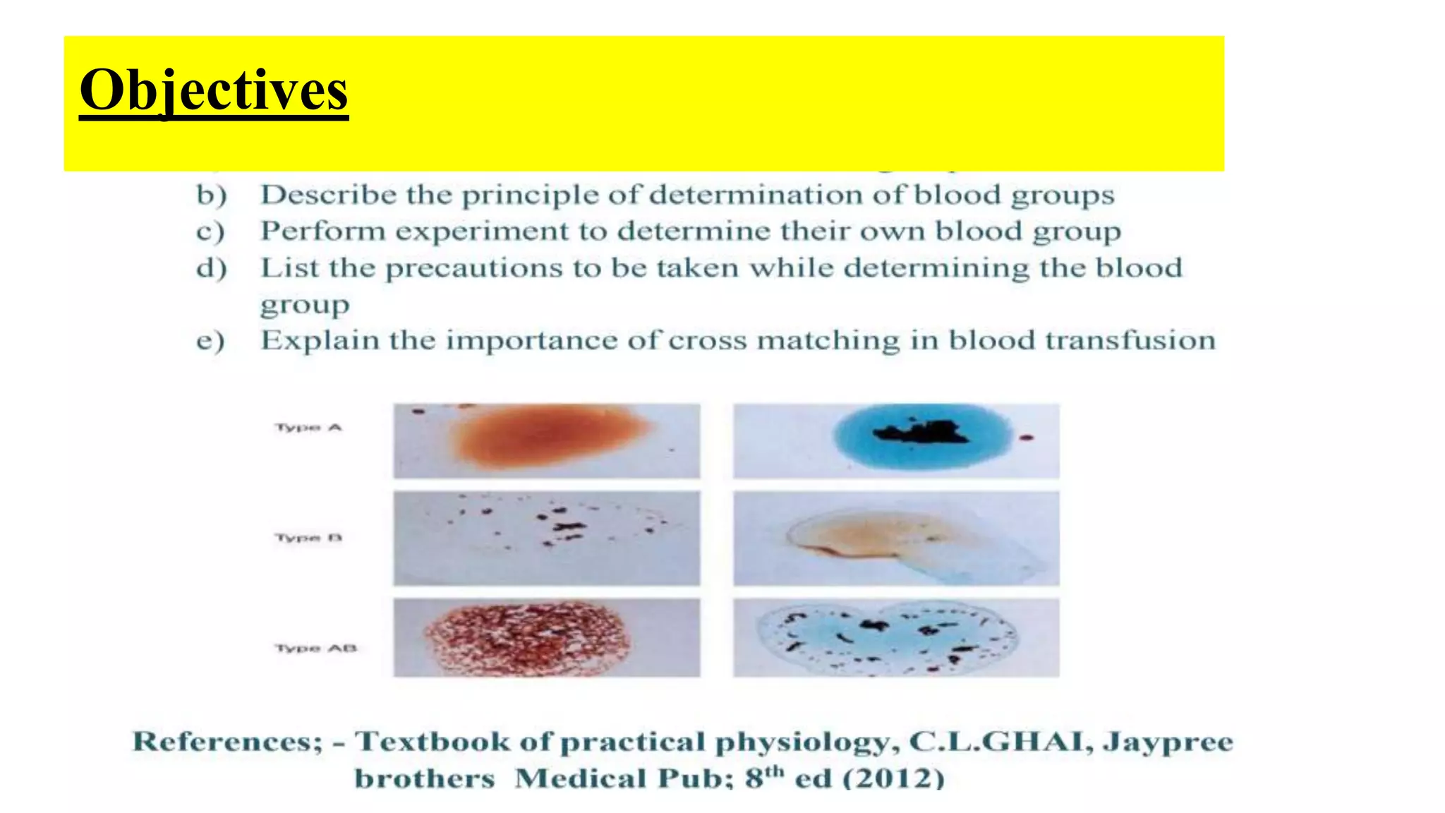 Practical 14 blood groups | PPTX