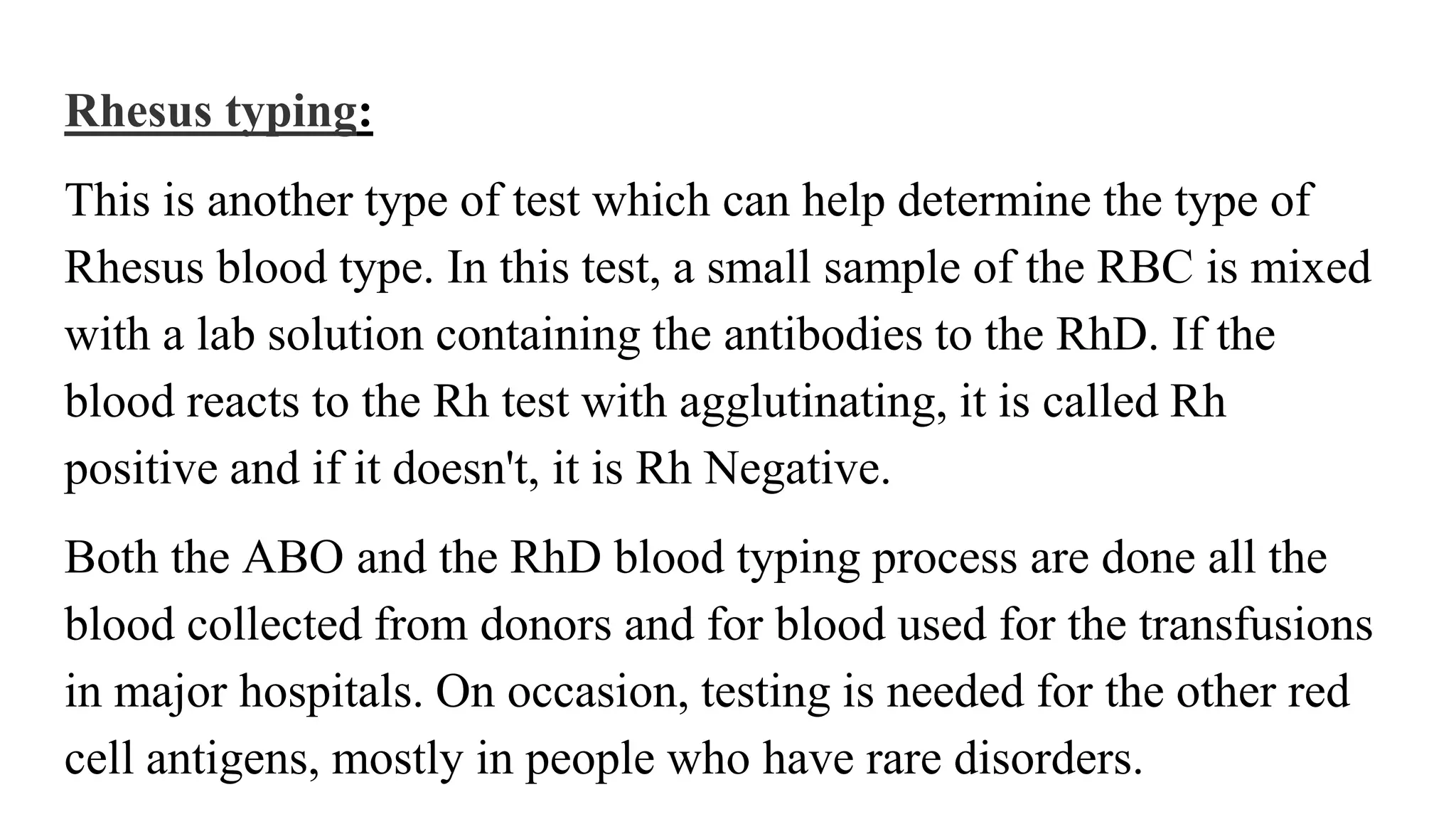 Practical 14 blood groups | PPTX