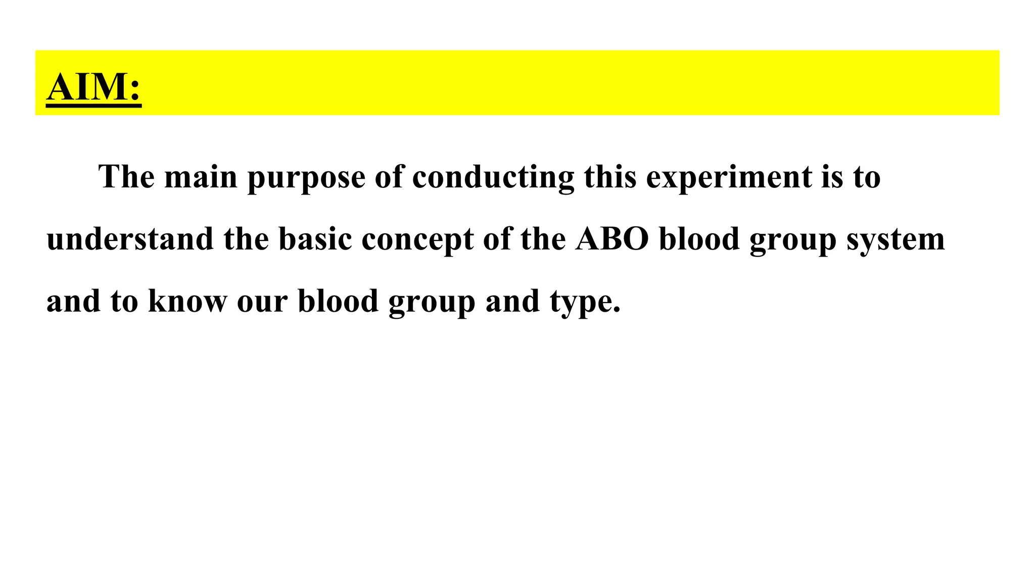 Practical 14 blood groups | PPTX