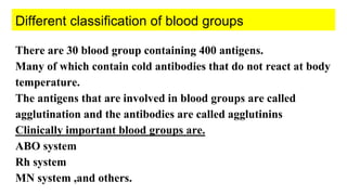 Practical 14 blood groups | PPTX