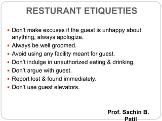 PRACTICAL - 1 RESTAURANT ETIQUETTES.pptx