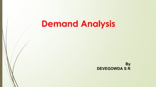 Demand Analysis | PPTX