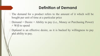 Demand Analysis | PPTX