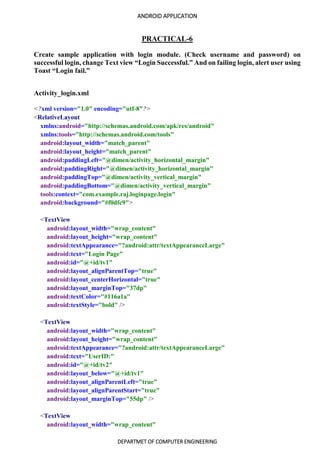 Practical | PDF | Operating Systems | Computer Software and Applications