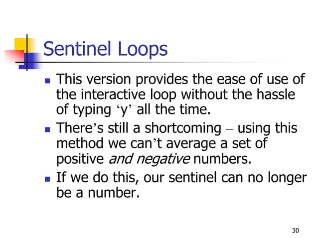 Python Programming Introduction - Loops & Boolean | PPT