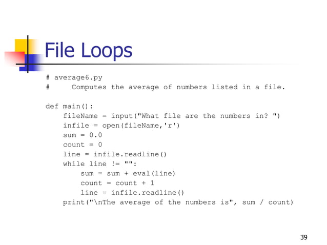 Python Programming Introduction Loops And Boolean Ppt